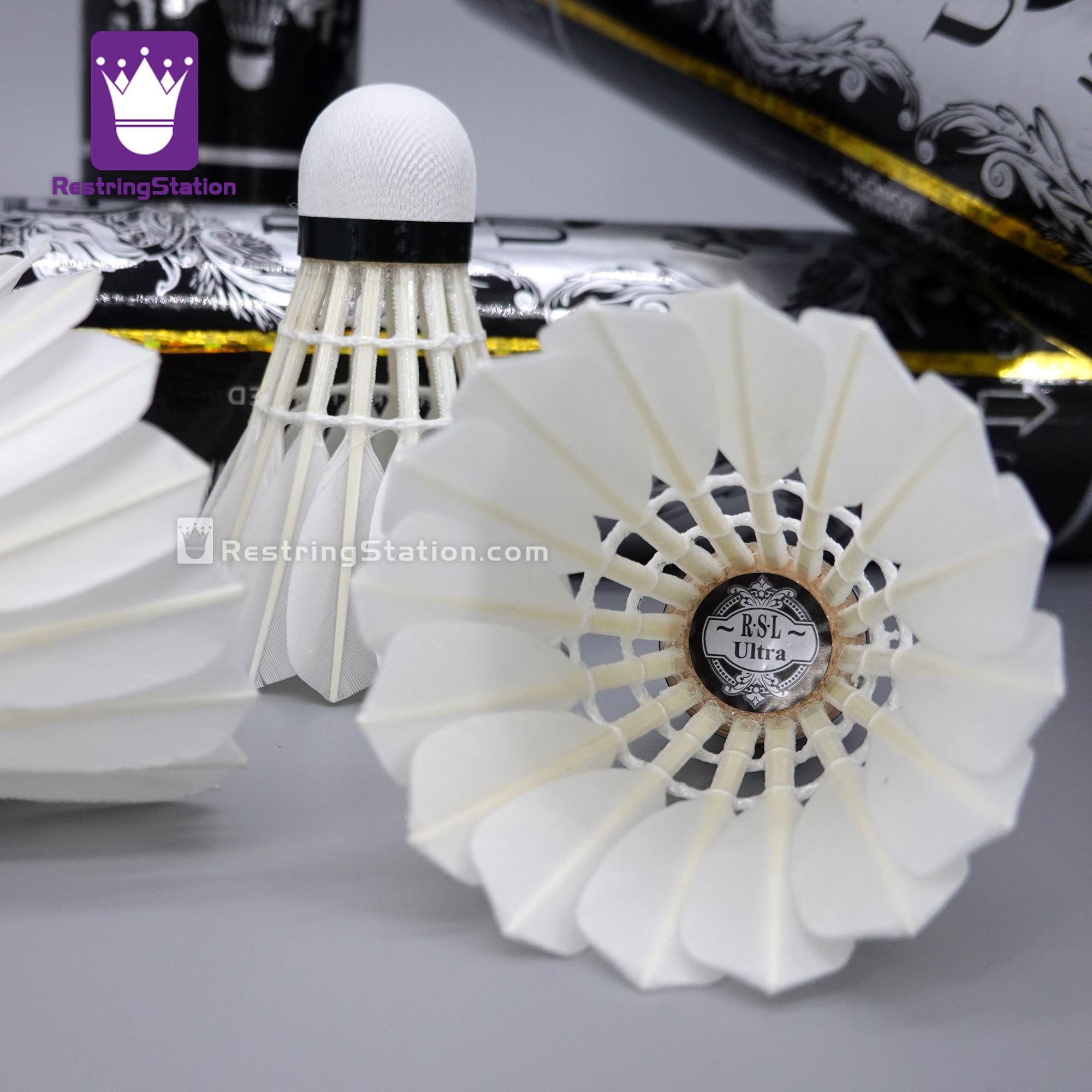 RSL Ultra Badminton Shuttlecocks Premium Duck Feather (Exclusive Model ...