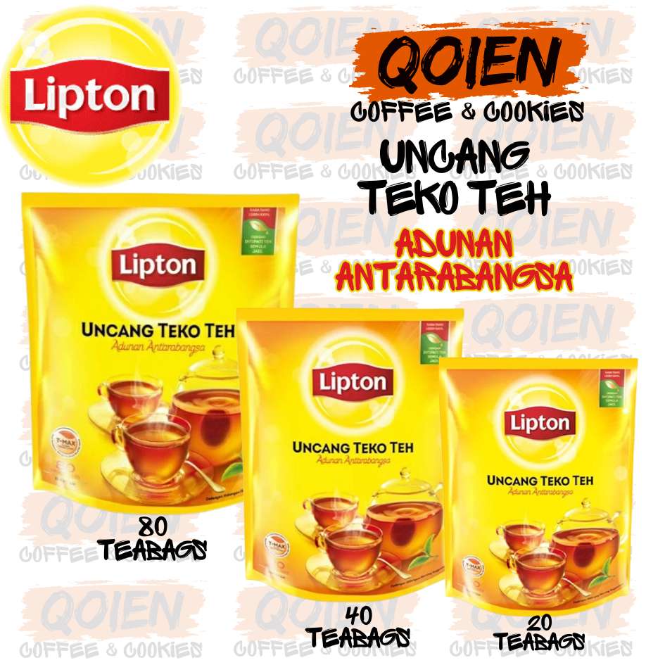 LIPTON UNCANG TEKO MEN'S DELIVERY TEA / 40s TEABAGS / UNCANG TEA LIPTON ...