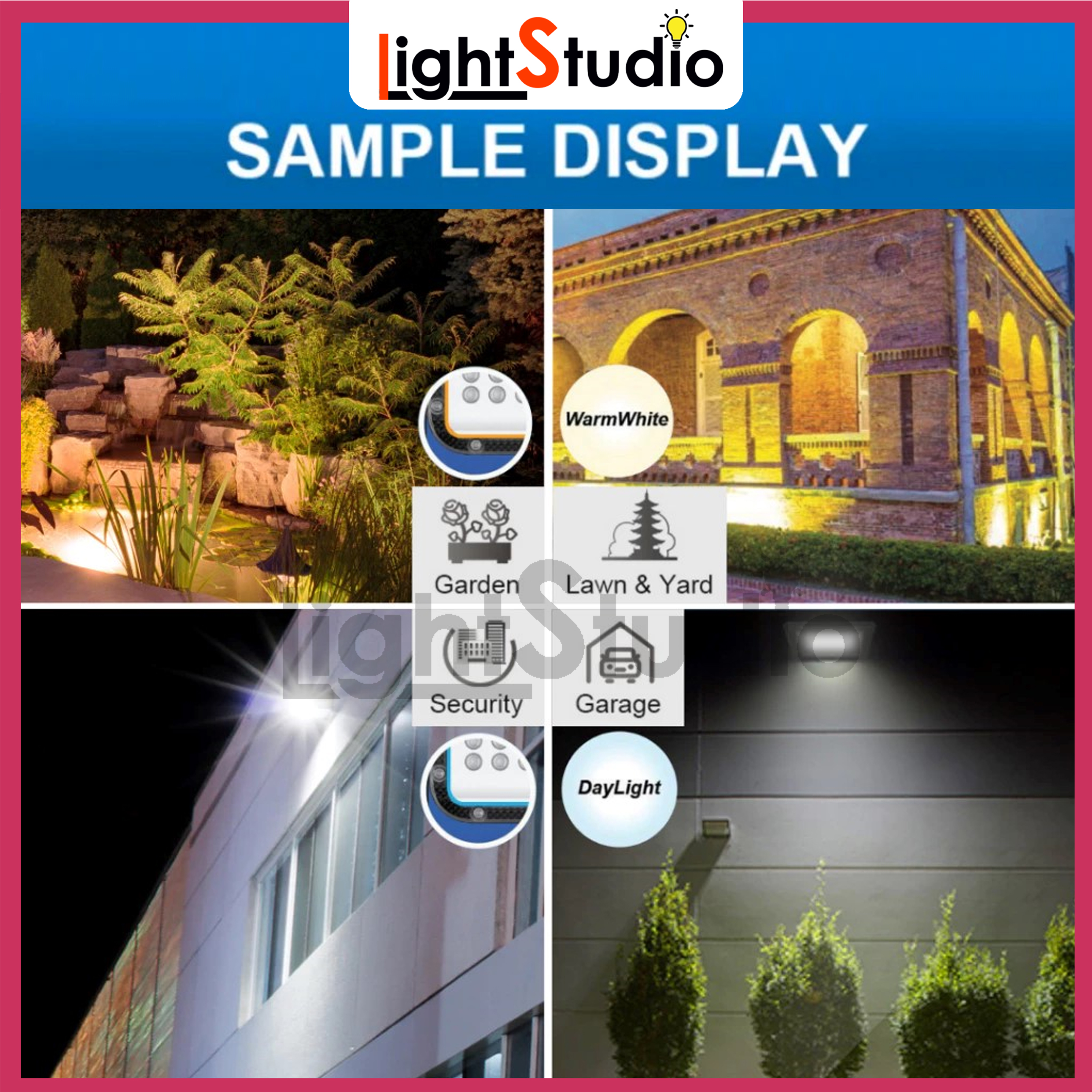 【NEW】Megaman High Strong Surge Protection LED Flood Light ZDL3029 l ...