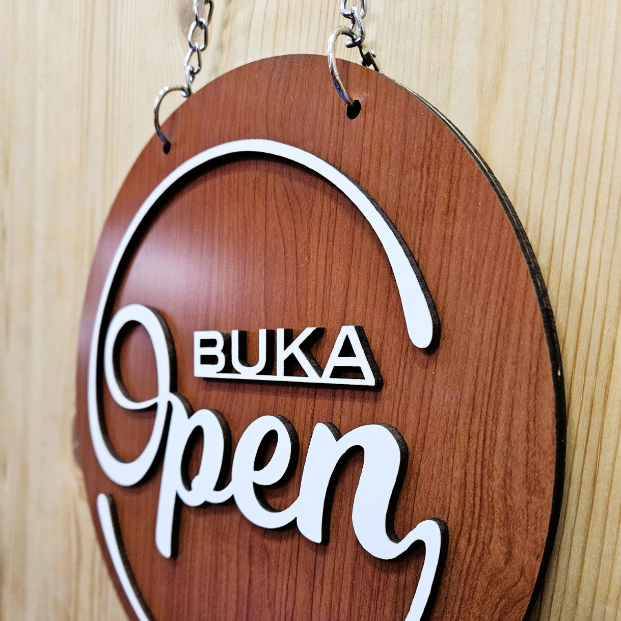 Sign Open Close Indoor signage Papan Tanda Buka Dan Tutup | Shopee ...