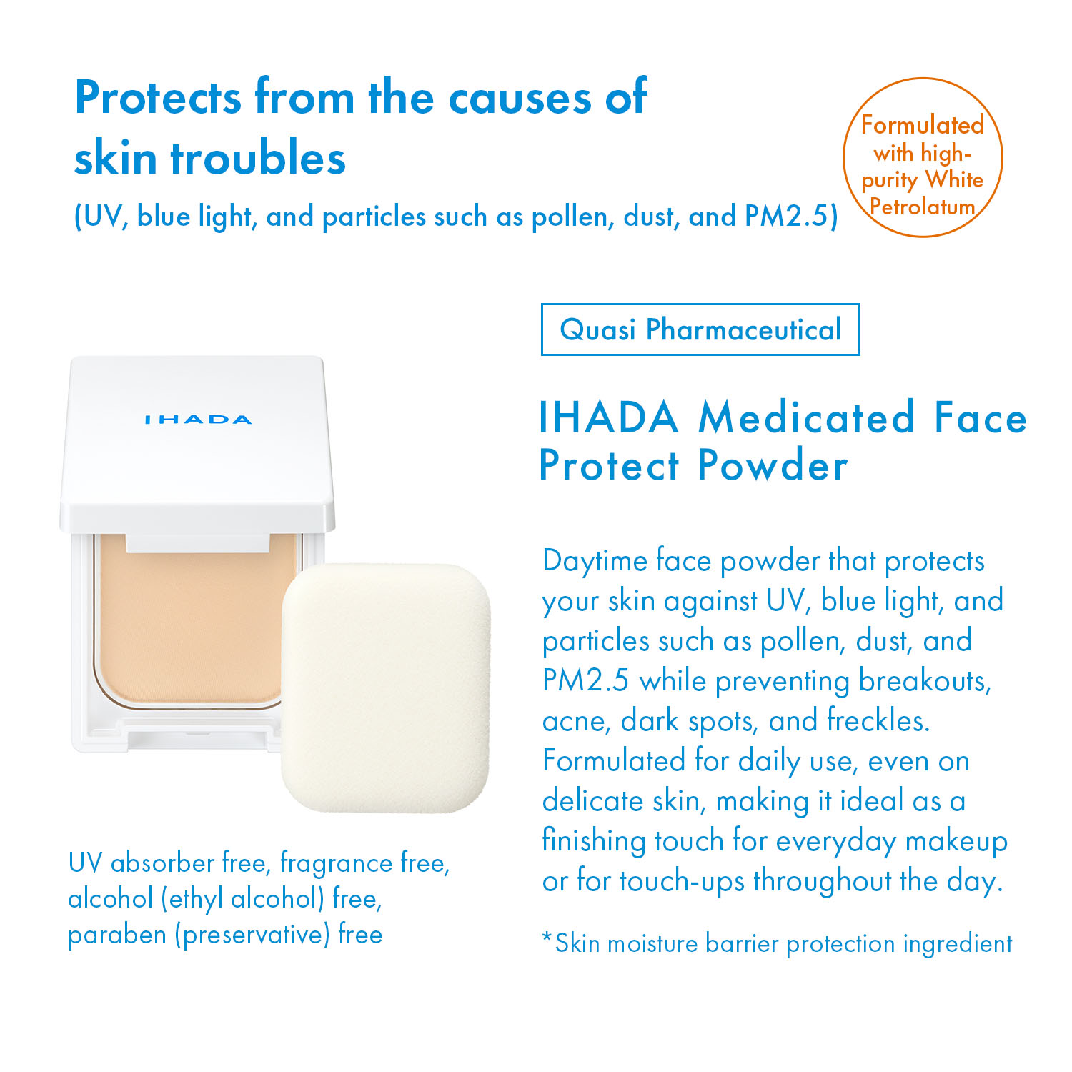 IHADA Face Protect Powder Set [By SHISEIDO JAPAN Group Store] | Shopee ...