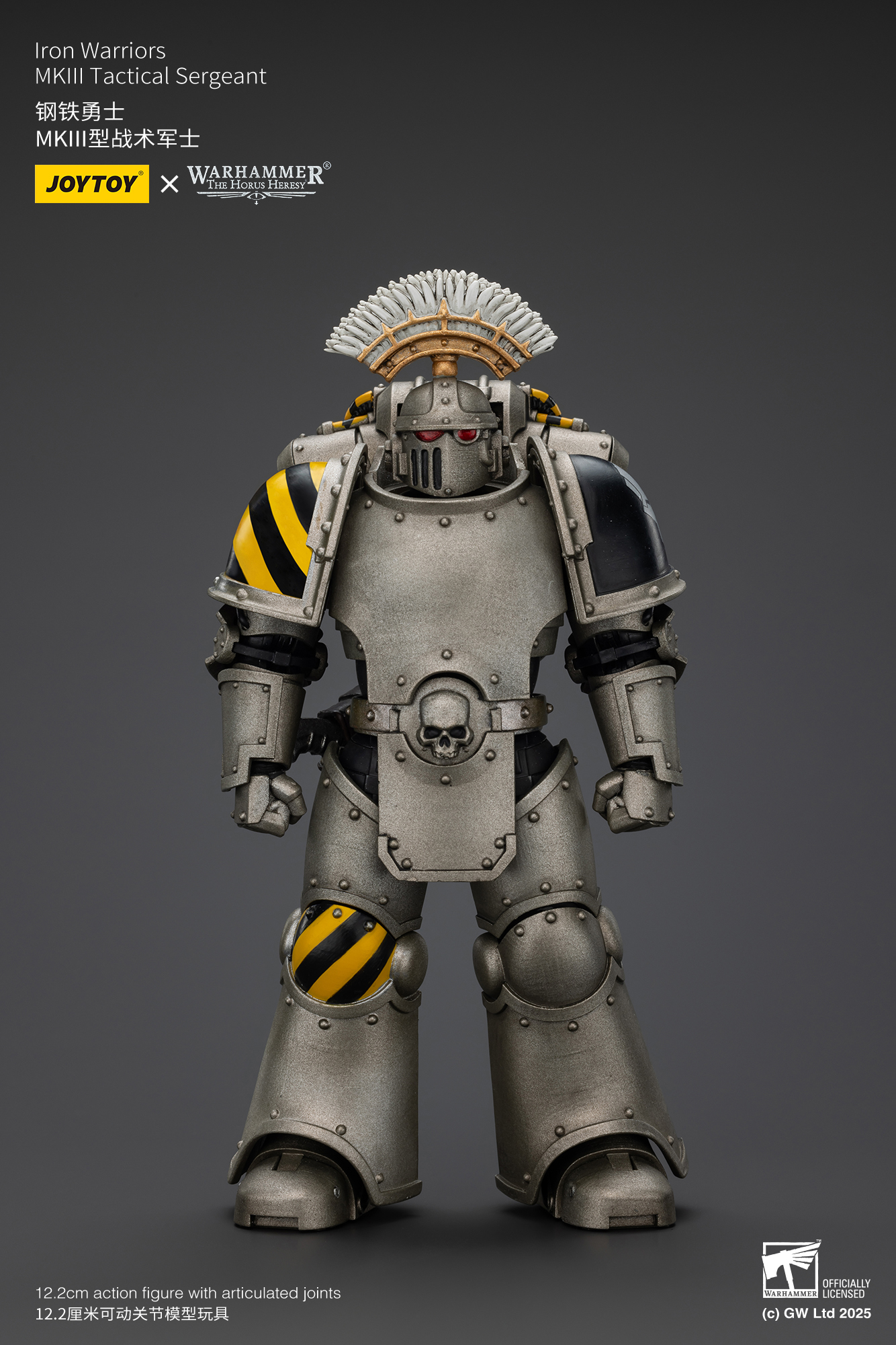 Joytoy Warhammer The Horus Heresy Iron Warriors MKIII Tactical Sergeant ...