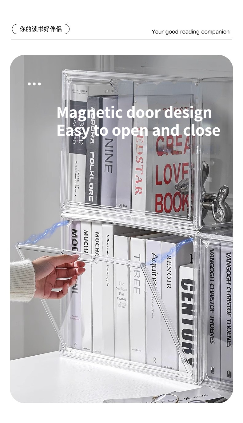 Desktop Storage Box Student Office File Basket Multi Layer Bookshelf ...