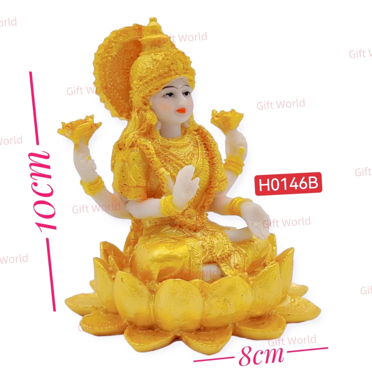 Lakshmi Goddess India God Figurine & Car Dashboard STATUES ** SHIP FROM ...