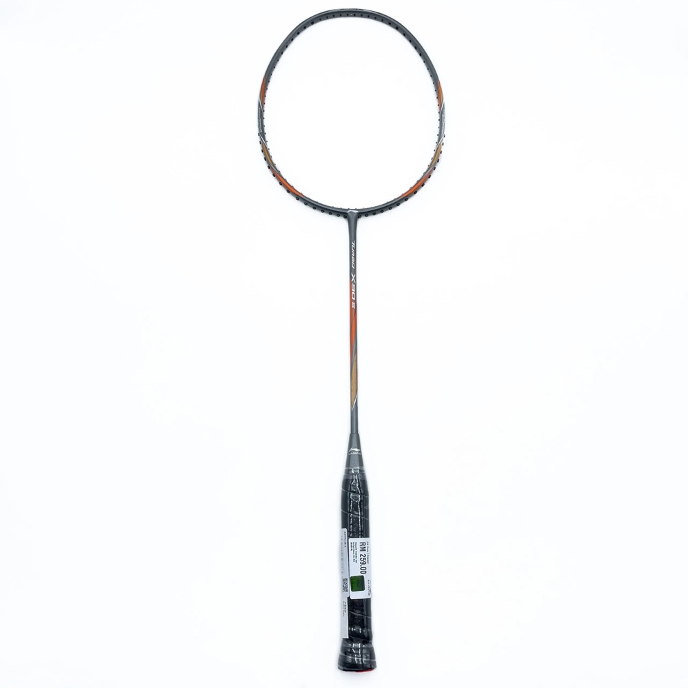 Li-Ning Badminton Racket Turbo X90 III Raket/Racquet head heavy W3/3U ...