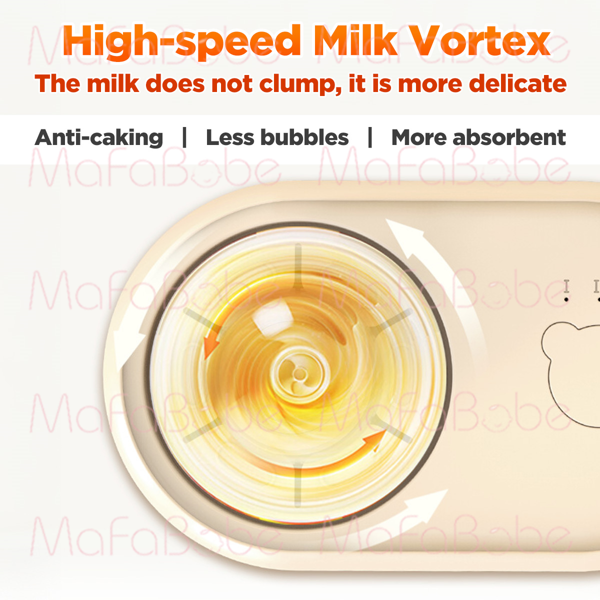Baby Milk Shaker Machine Electric 3 Speed Adjustable Baby Milk Powder ...