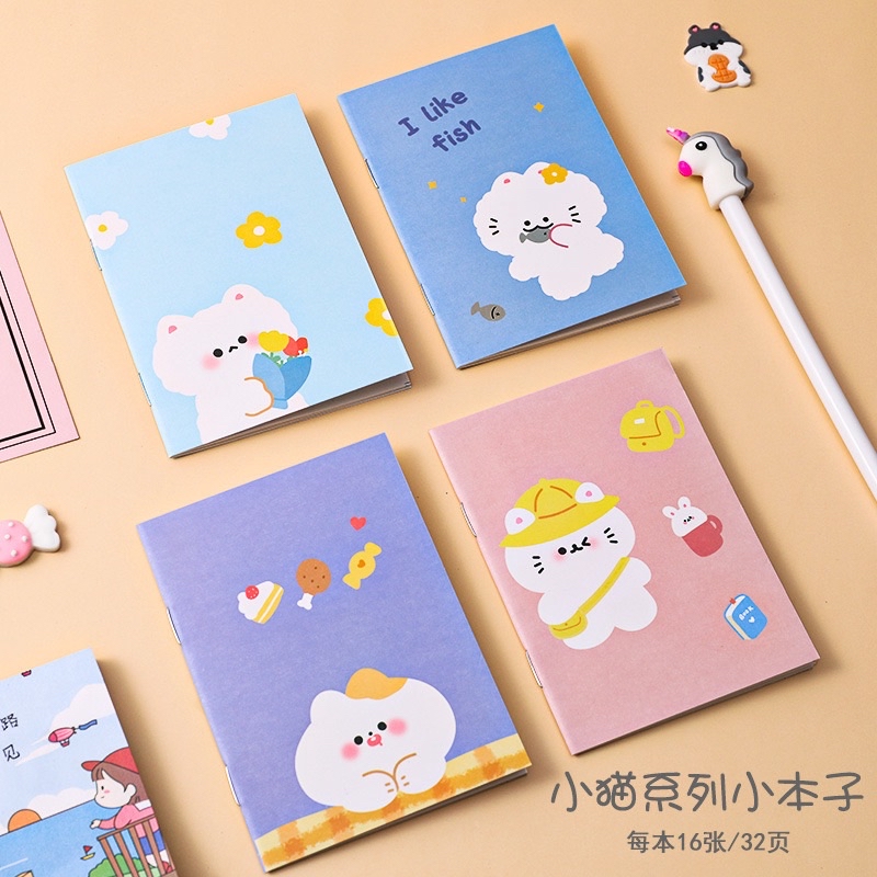 Cute Mini Pocket Notebook Stationery Journal Diary Doorgift Buku Nota ...