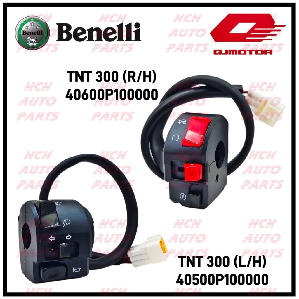 HANDLE SWITCH ASSY (LH & RH) - BENELLI - TNT 300/ 249 - L/H ...