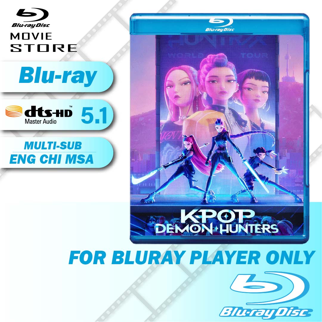 Bluray Anime Kpop Demon Hunters 2025 (English DTS 5.1) - Anime ...