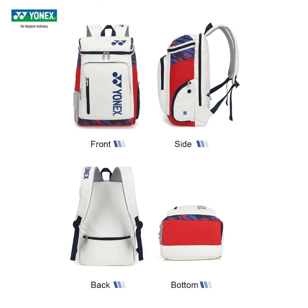 Yonex Badminton Bag Backpack Men's Professional High Capacity Training ...