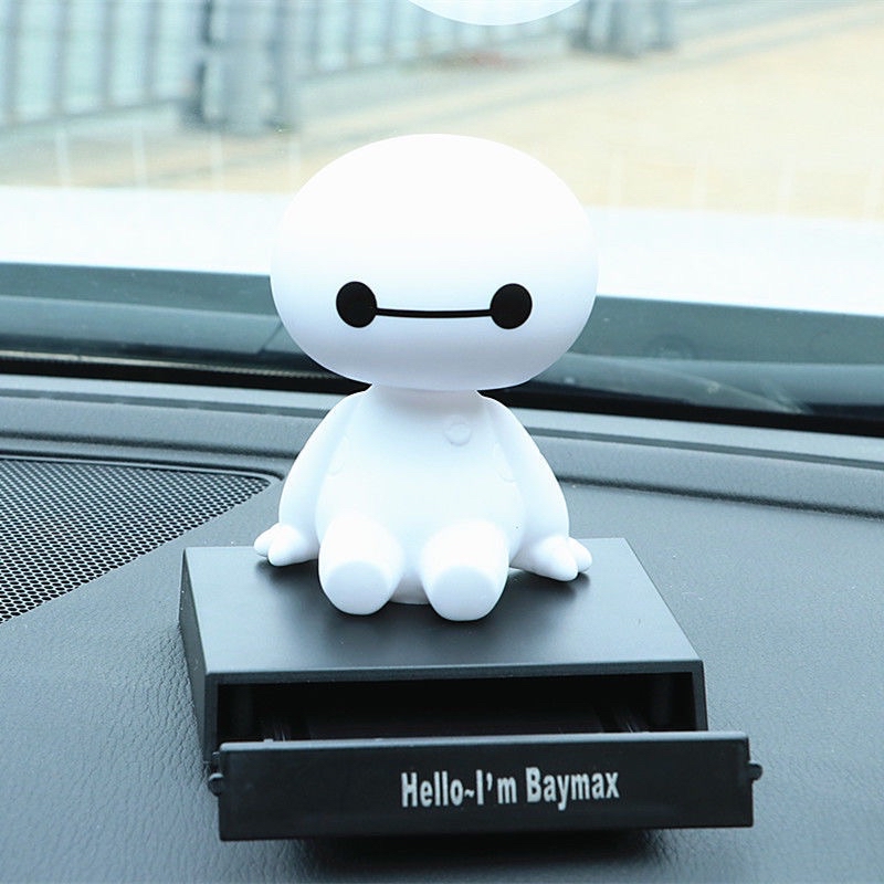 Anime Baymax shaking Head Dashboard Decoration | Shopee Philippines