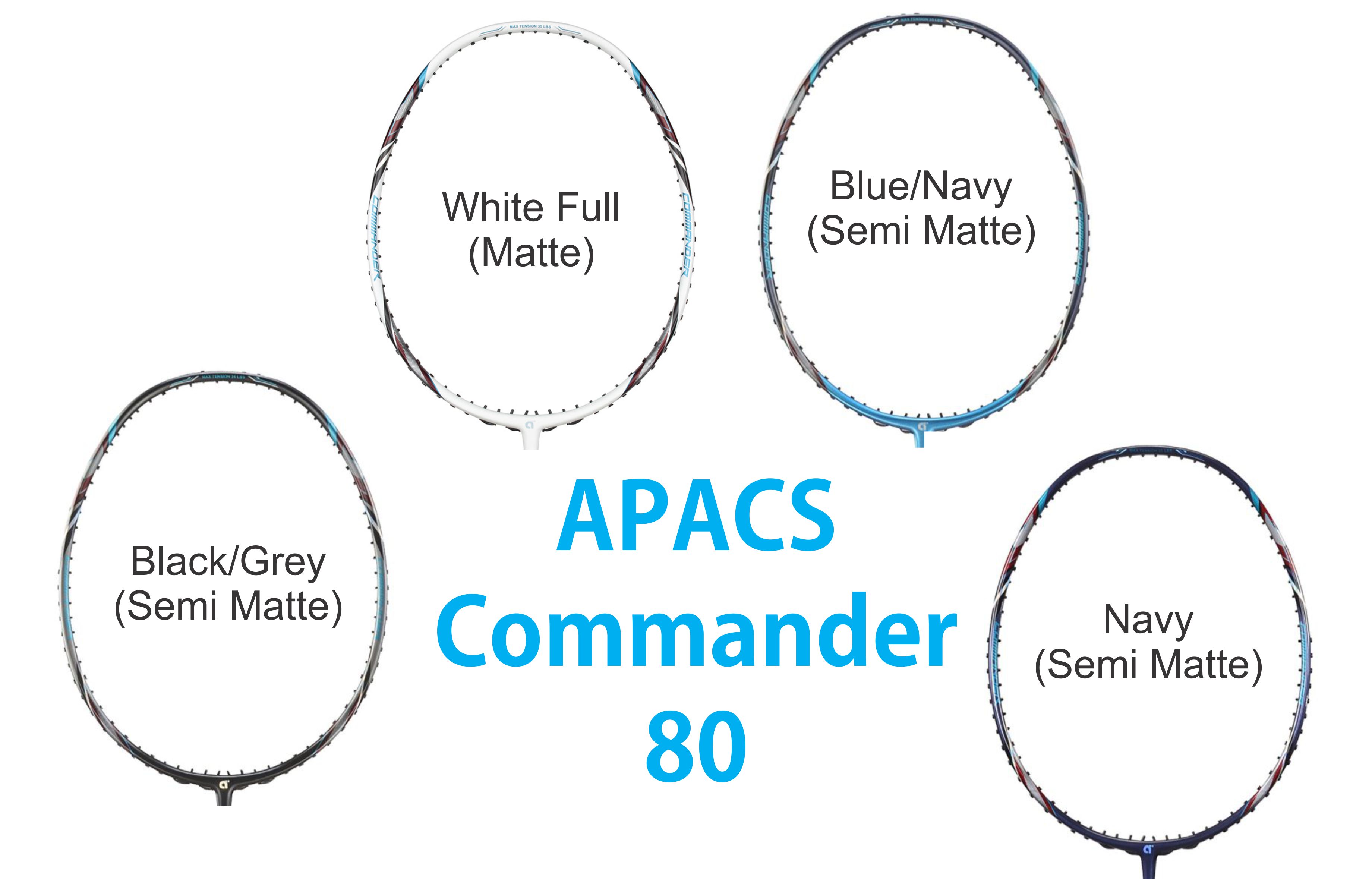APACS COMMANDER 80 BADMINTON RACKET | Shopee Philippines