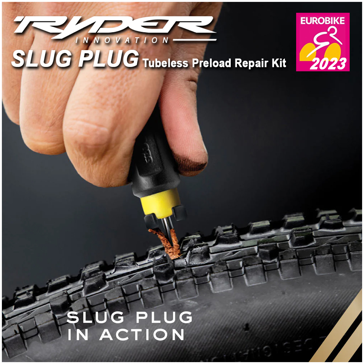 RYDER Slug Plug Bicycle Road Bike MTB Tubeless Tire Repair Puncture ...