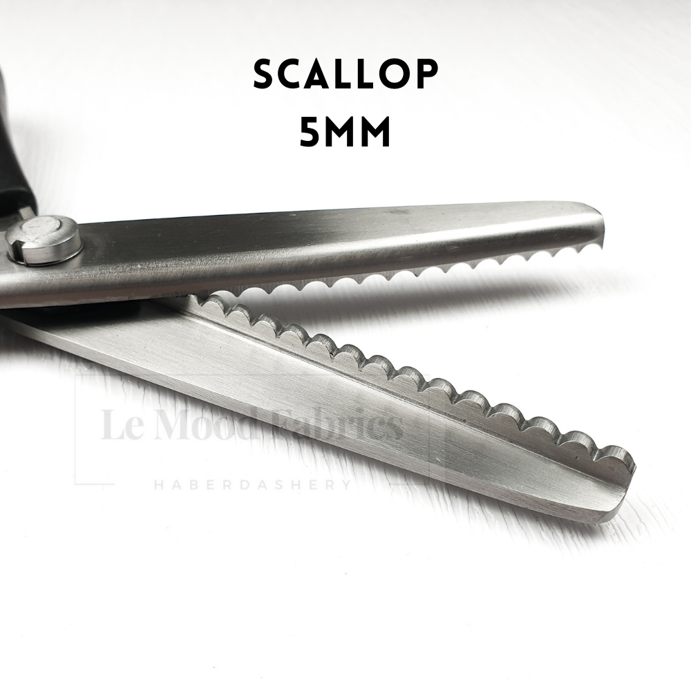 Le Mood Pinking Shears Zig Zag Fabric Scissors Gunting Kain Gunting ...
