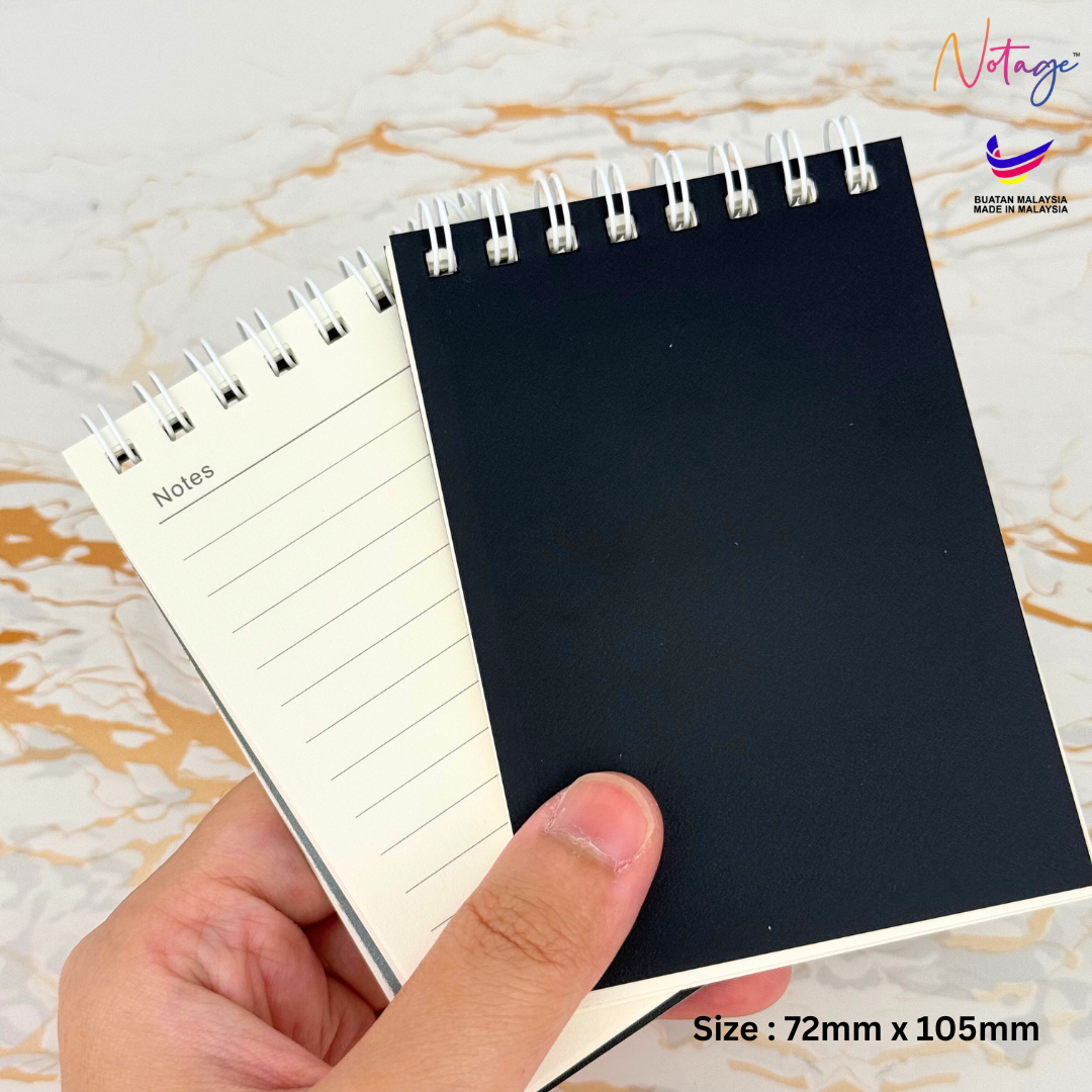 Small on Hands, Wide for Notes – Pocket Notebook with Wire-O PP Daily ...