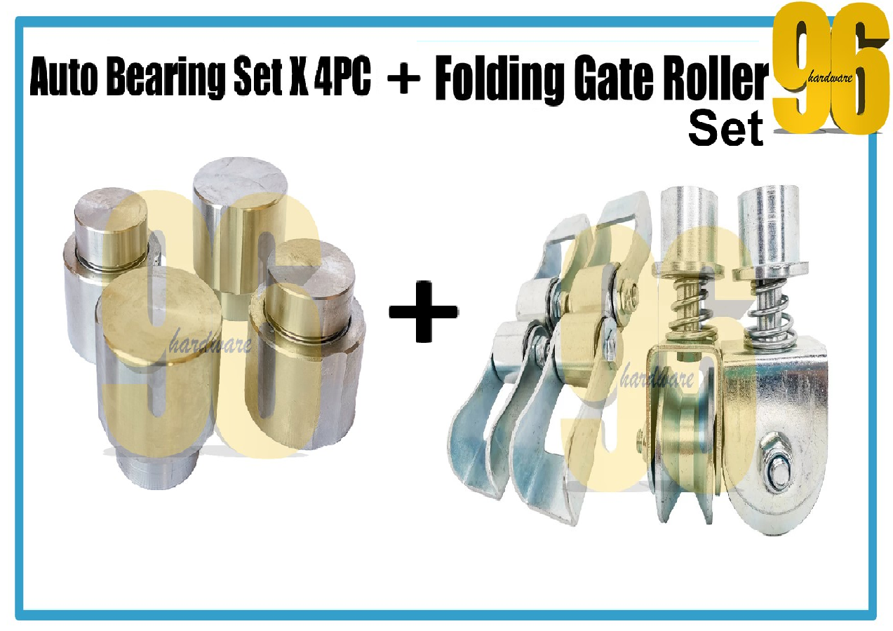 Main Gate 10PCS Auto Bearing set & Folding Gate Set (UV) / (U) (Besi ...