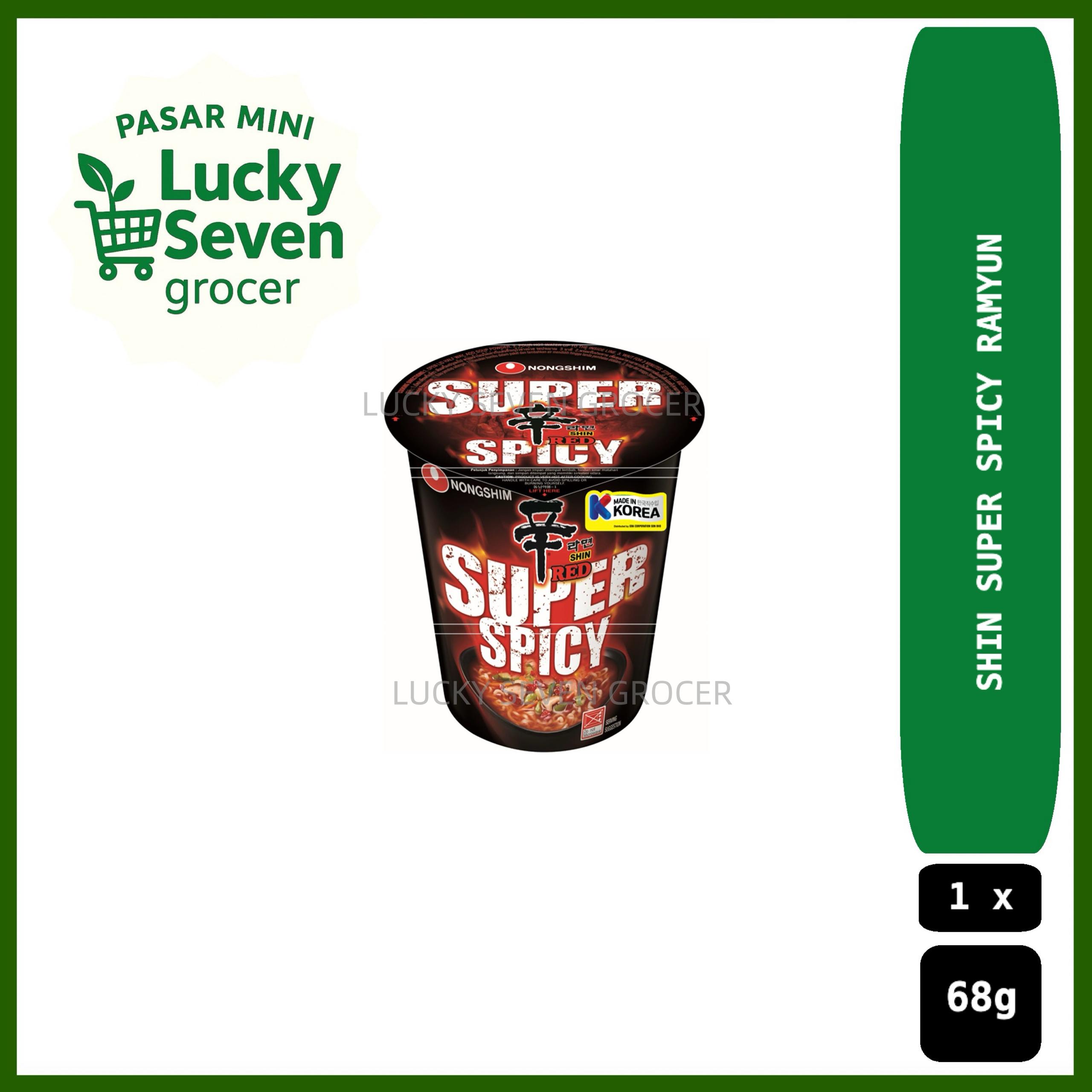 Nongshim Ramyun Cup x 1 (Shin/Super Spicy/Kimchi/Clay Pot) 68gm ~ 70gm ...