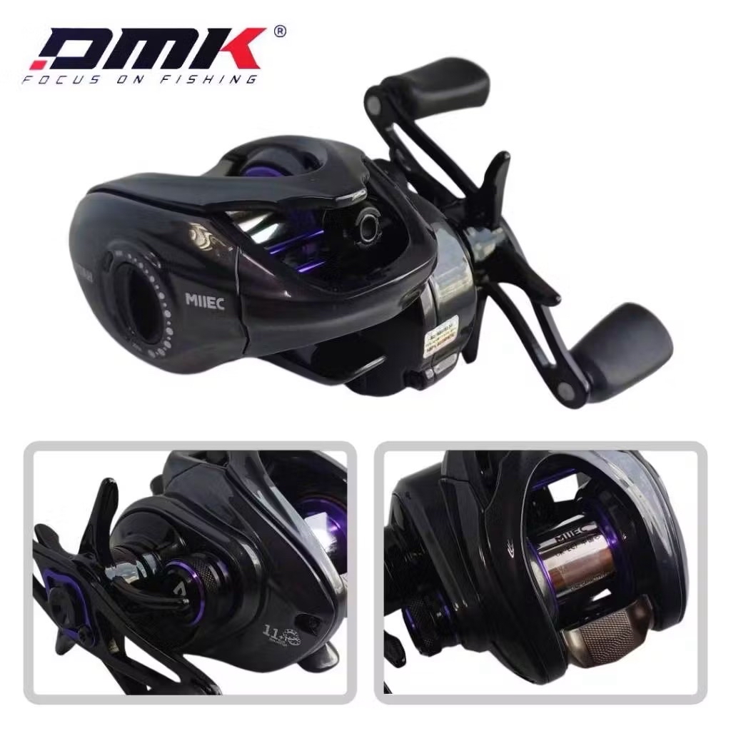 SEAHAWK DMK CHEETAH PLUS BAIT CASTING FISHING REEL EXB601HG & XG ...