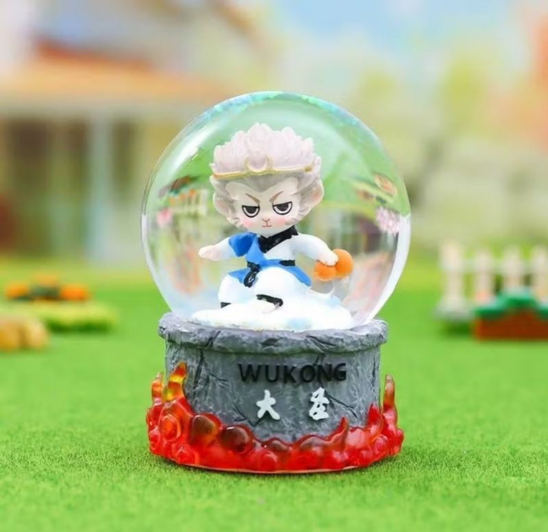 WU KONG MONKEY KING CRYSTAL BALL WITH LIGHTS RANDOM PICK | Shopee ...