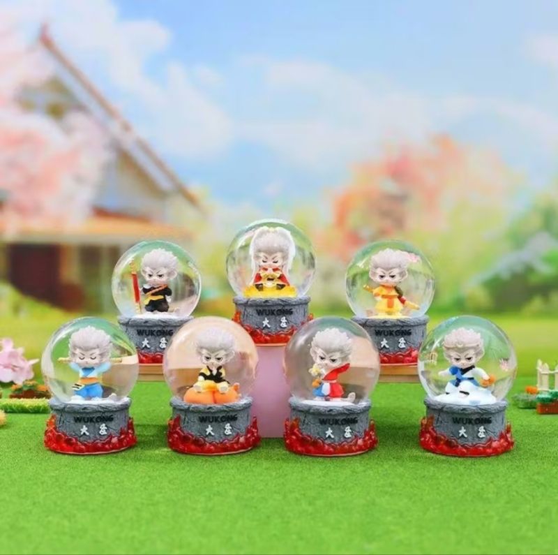 WU KONG MONKEY KING CRYSTAL BALL WITH LIGHTS RANDOM PICK | Shopee ...