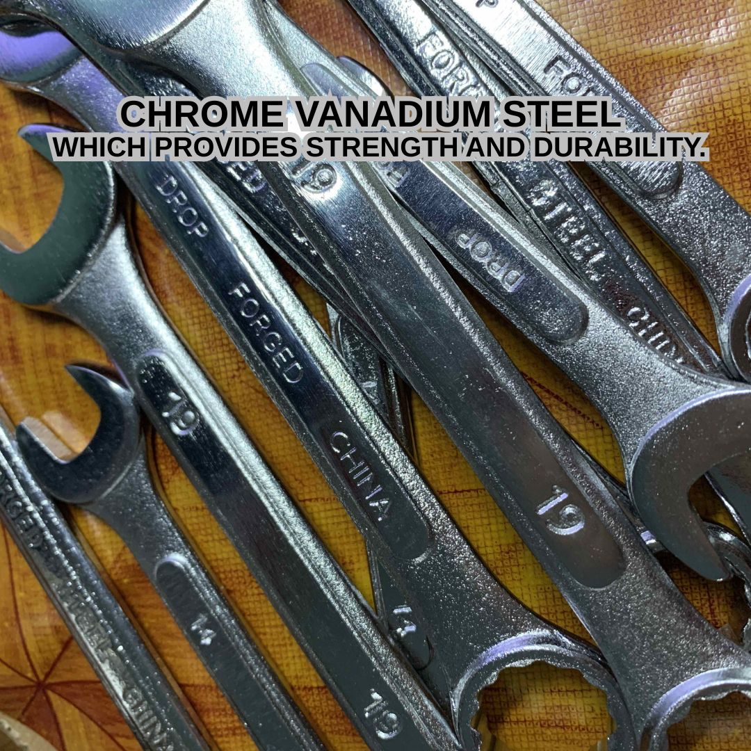 CHN Drop Forged Combination Spanner Open Ended & Ring Head Spanar 50MM ...