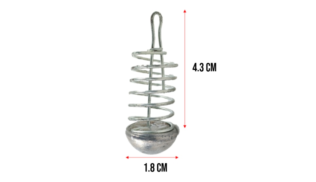 SANTEC - SPRING WITH SINKER 30GM-MATABOM-TUBE-LURE-UMPAN-BOTTOM-FISHING ...