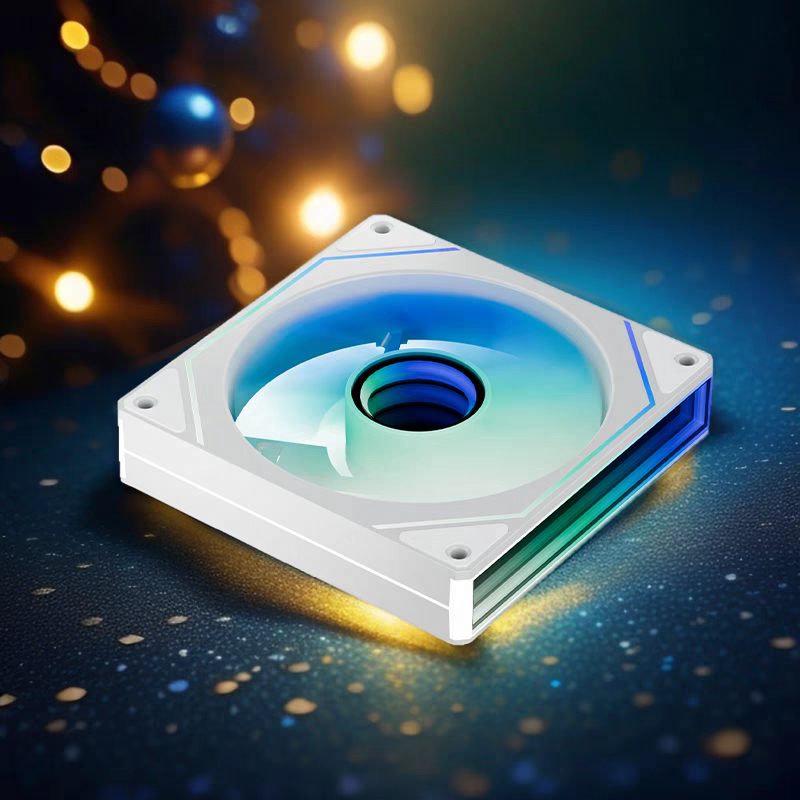 LIng Jing PRISM GEN4PRO MAX ARGB Casing Fan 5V ARGB 3Pin PWM 4Pin SYNC ...