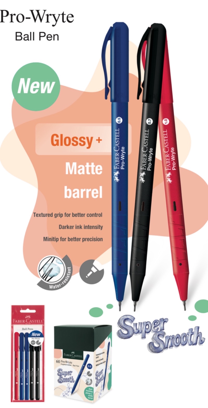 Faber Castell Pro-Wryte Ball Pen (1box-60pcs) | Shopee Philippines