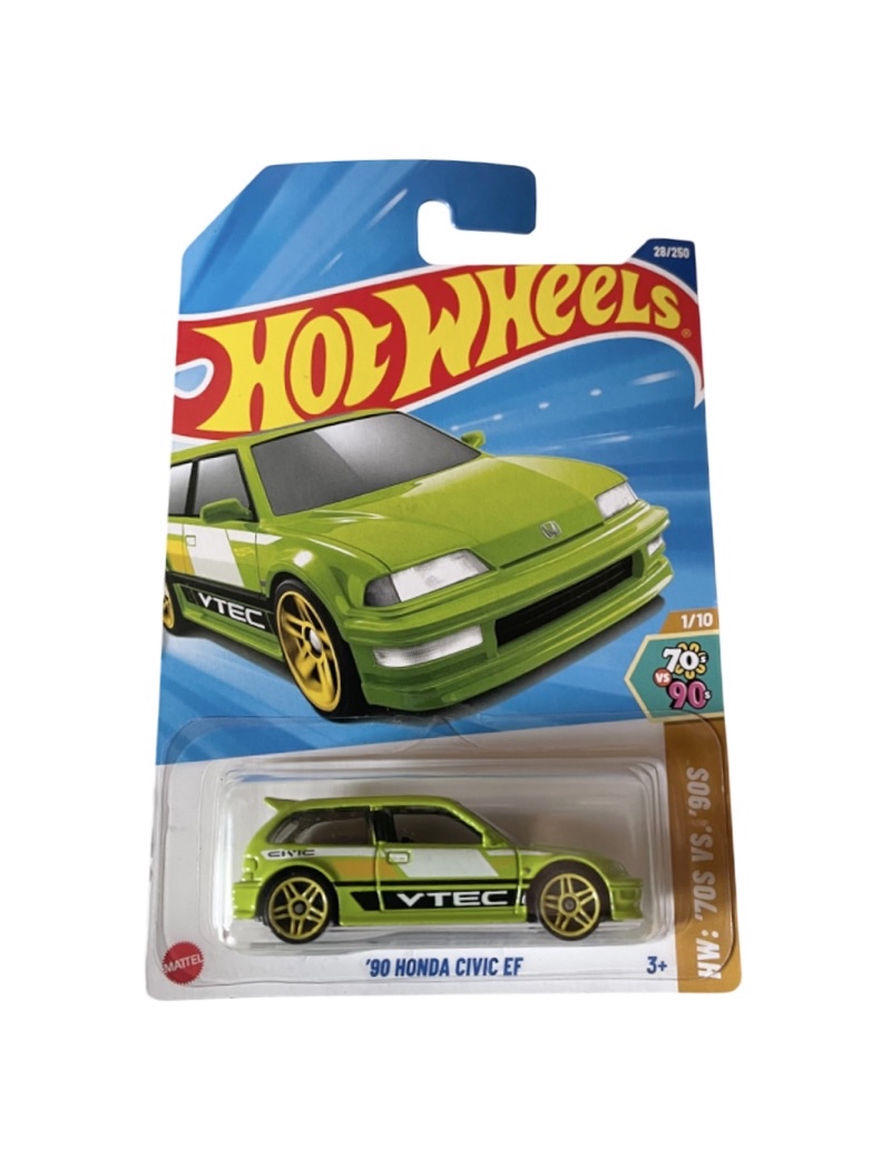 HOT WHEELS HIJAU Hotwheels Case K 2025 '90 Honda civic EF9 (VTEC ...