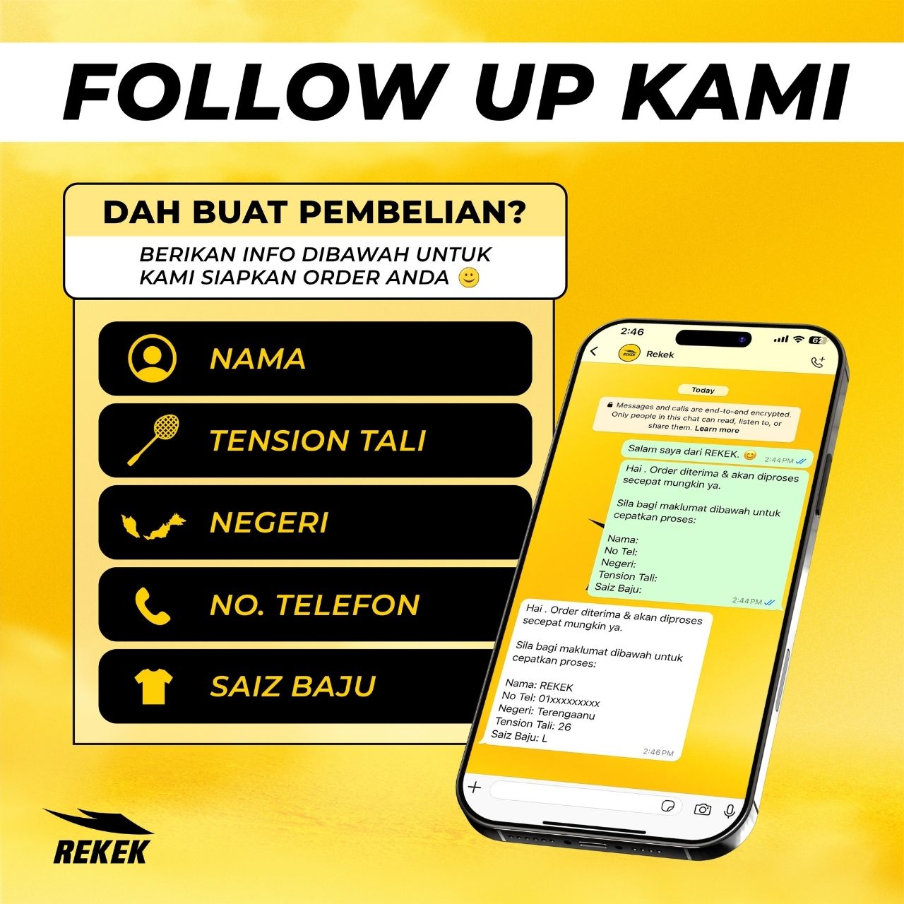 FELET 3K Woven Fence Badminton Racket Raket Badminton FELET REKEK ...