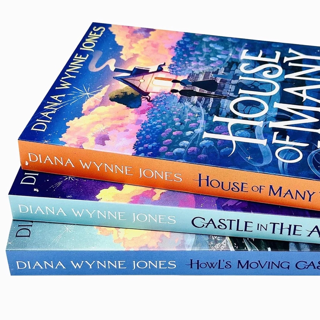 Land of Ingary Trilogy Howl's Moving Castle Series 3 Books , Castle In ...