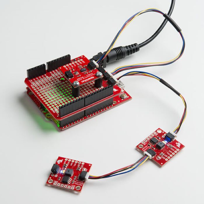 Sparkfun Qwiic Shield For Arduino To Incorporate The Qwiic Connect System With Arduino Uno