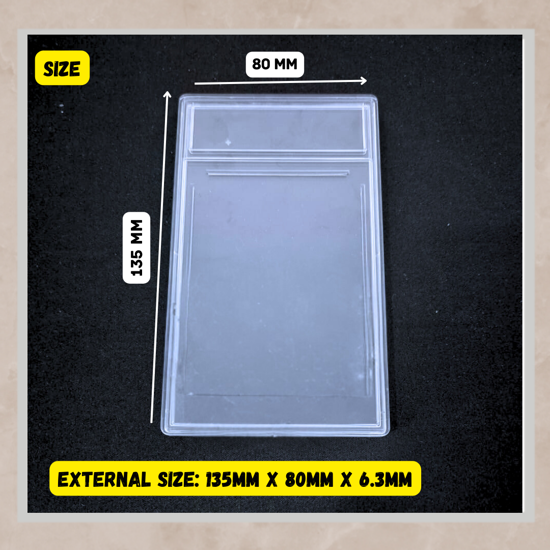 【Morgan Games】35PT Empty Rating Case Card Slab Holder Perfect Fit TCG ...