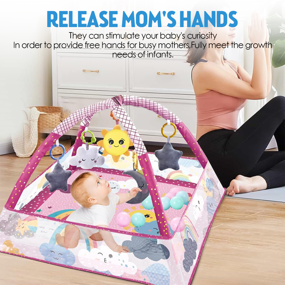 Funny Baby Fitness Stand Toys 0-1 years Baby Fitness Equipment Climbing ...