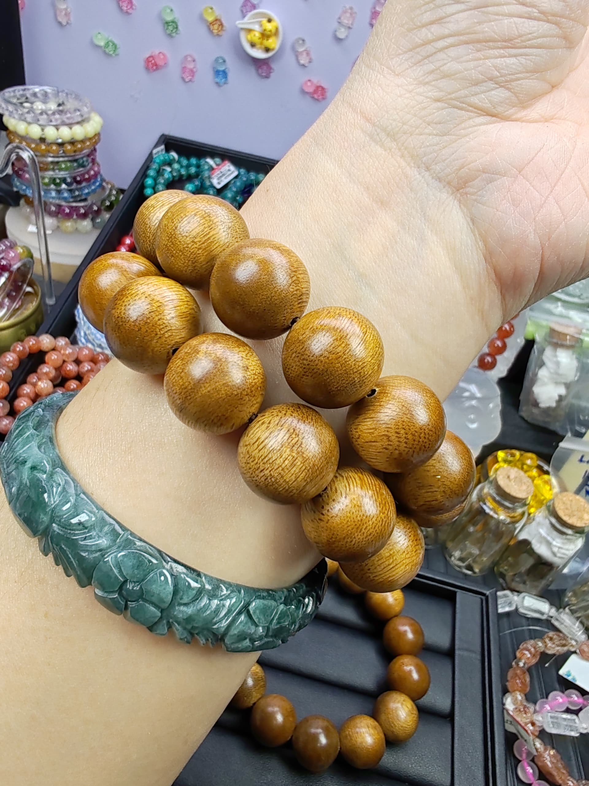 [NATURAL WOOD] 16MM SIGNATURE PREMIUM HAINAN AGARWOOD NATURAL ESSENTIAL ...