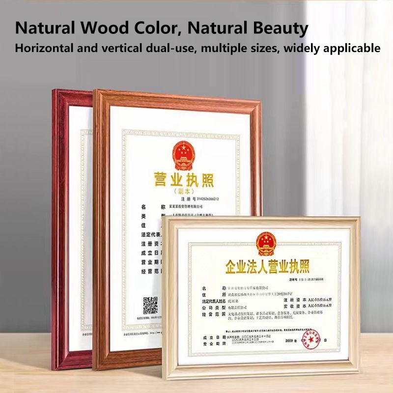 A4/A3 wall mounted certificate frame/photo decoration frame/document ...