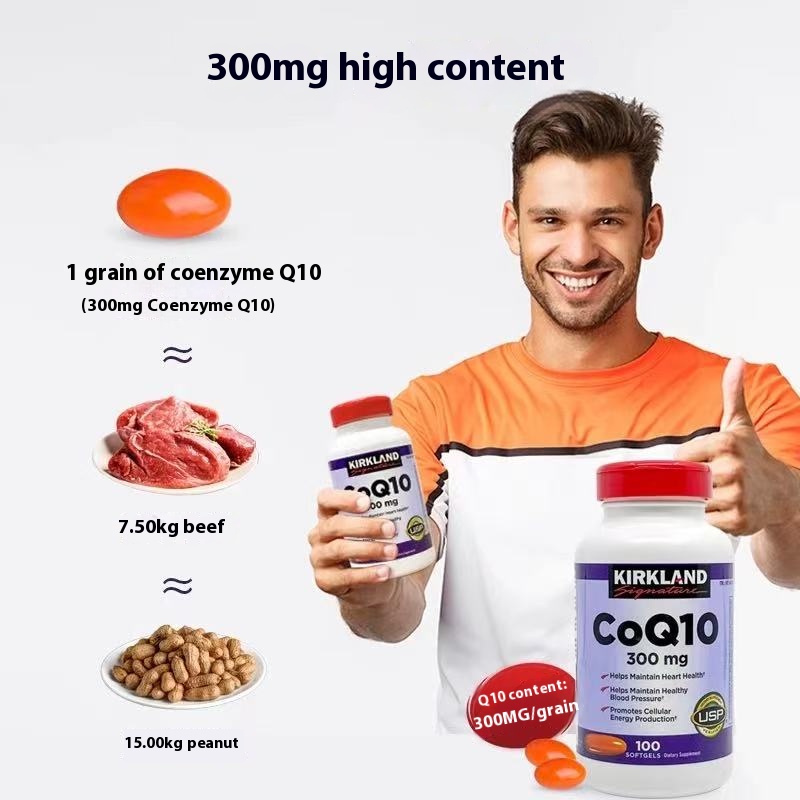 Kirkland Ebbex 2027 Cirland Coenzyme Q10 300mg Cell Energy