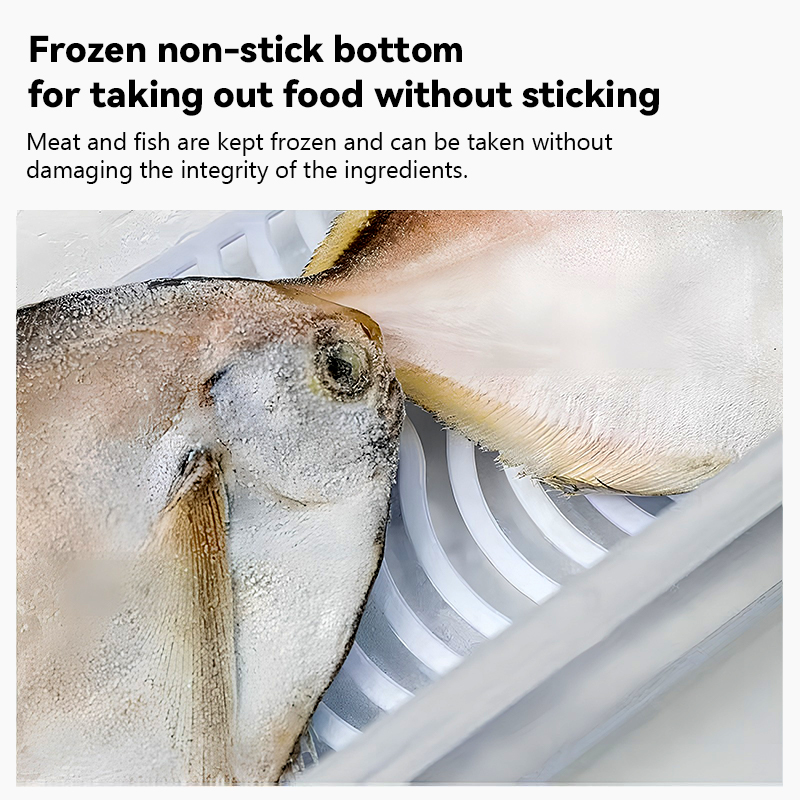 Freezer Food Storage Box Rectangle Refrigerator Kitchen Fridge ...