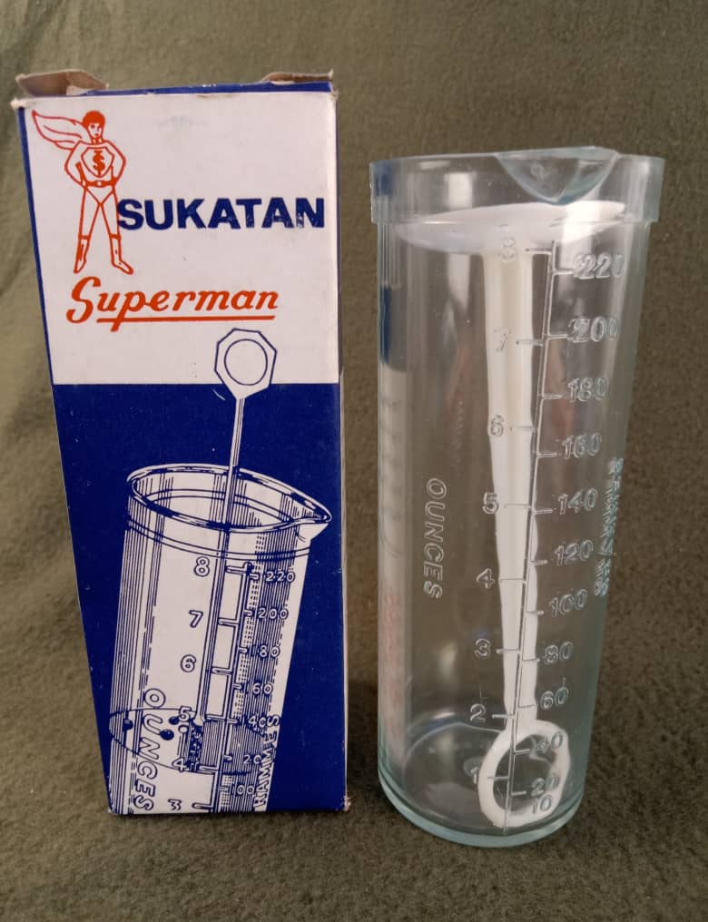 Superman Sukatan Vintage Measuring Cylinder | Shopee Philippines