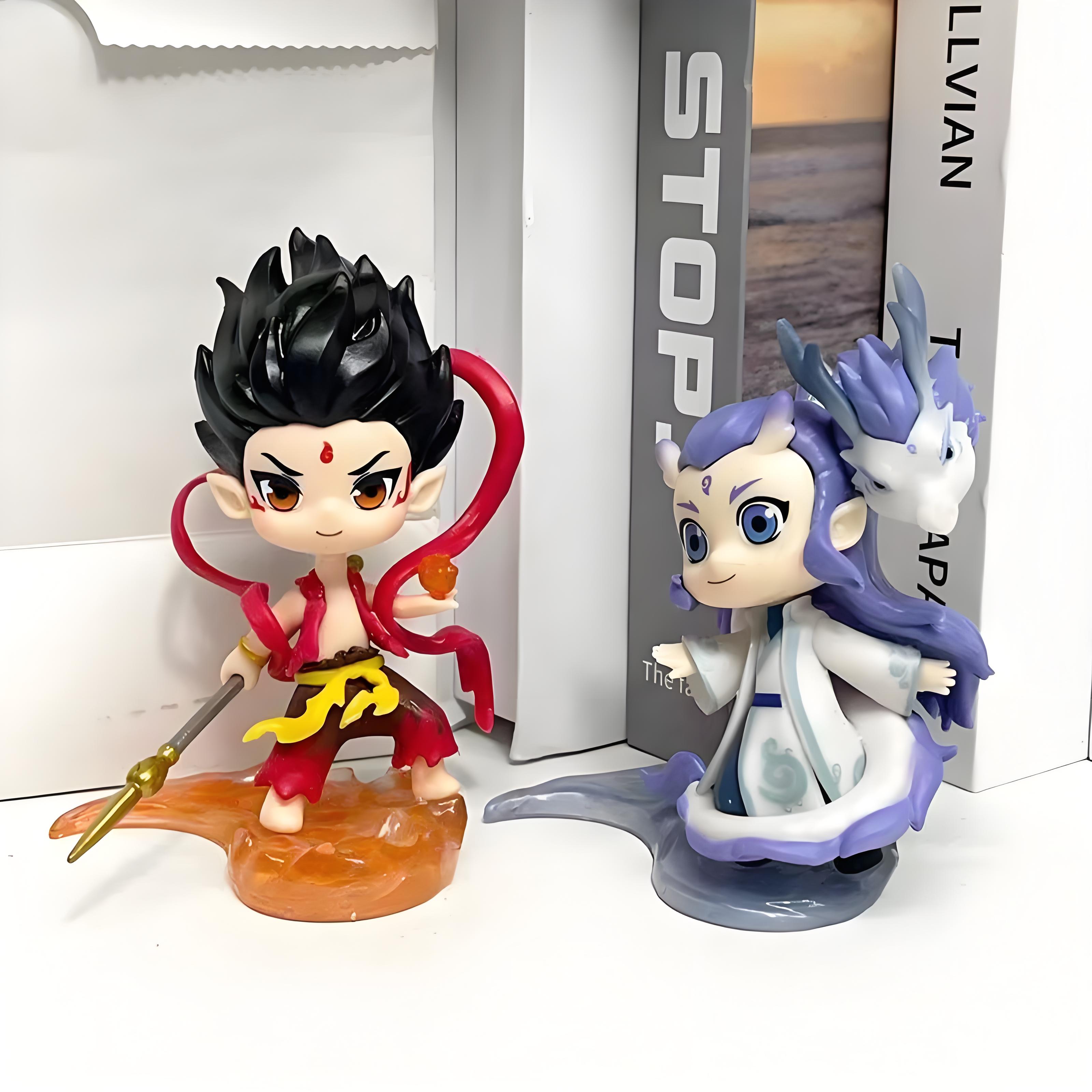 Nezha2 Blind Box Full Set Nezha Aobing Figure 哪吒之天生羁绊系列盲盒 | Shopee ...