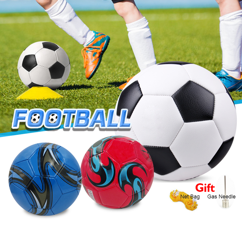 Kid Football Soccer Ball Outdoor Adult Kids Sepak Ball Standard Soft PU ...