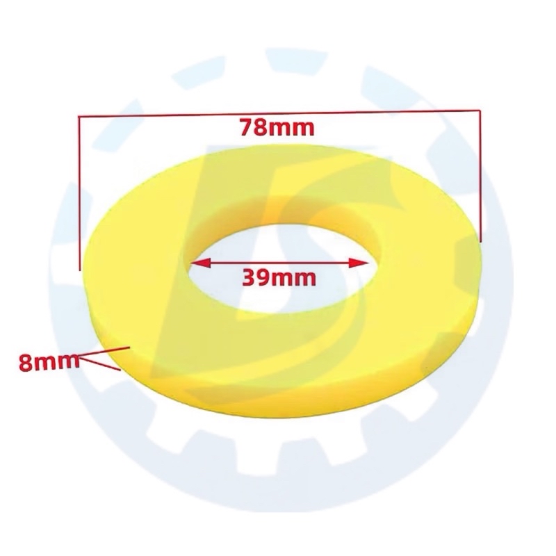 KMY Universal Silicone Absorber Top Mounting Damper Washer Getah Rubber ...