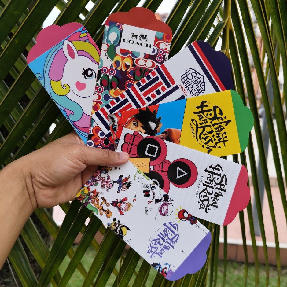 [ 5/40PCS COMBO ] SMIGGLE UNICORN SAMPUL DUIT RAYA 2025 ANGPAO MONEY ...