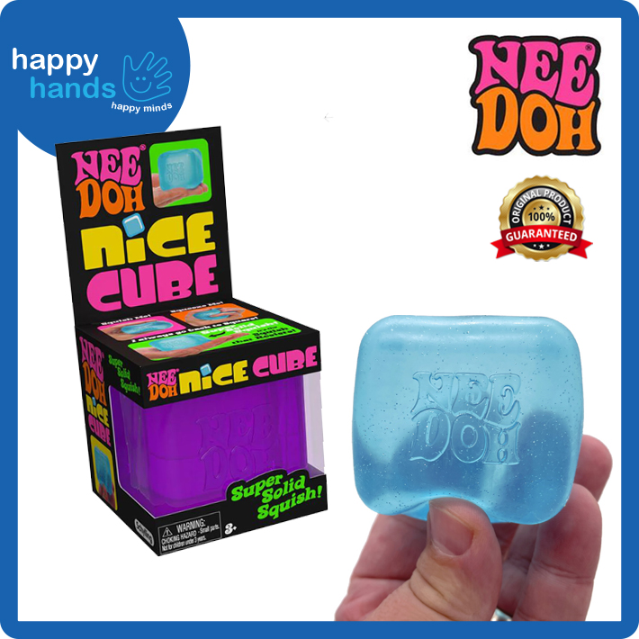 NeeDoh Nice Cube Squishy Fidget Toy Stress relieve Calming Satisfaction ...