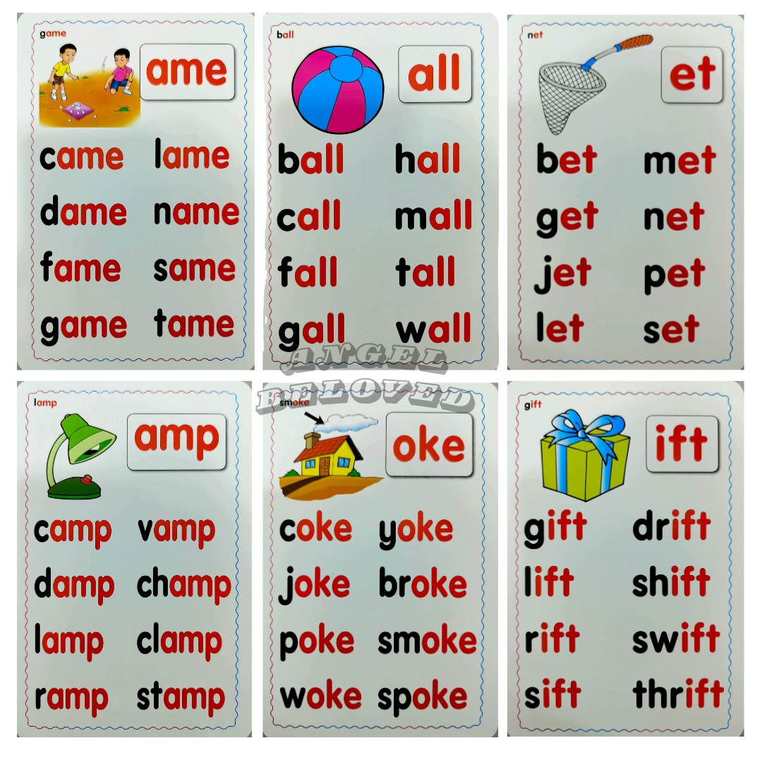 English flash card for kid Express Learning 1000 Phonics Flash Cards ...
