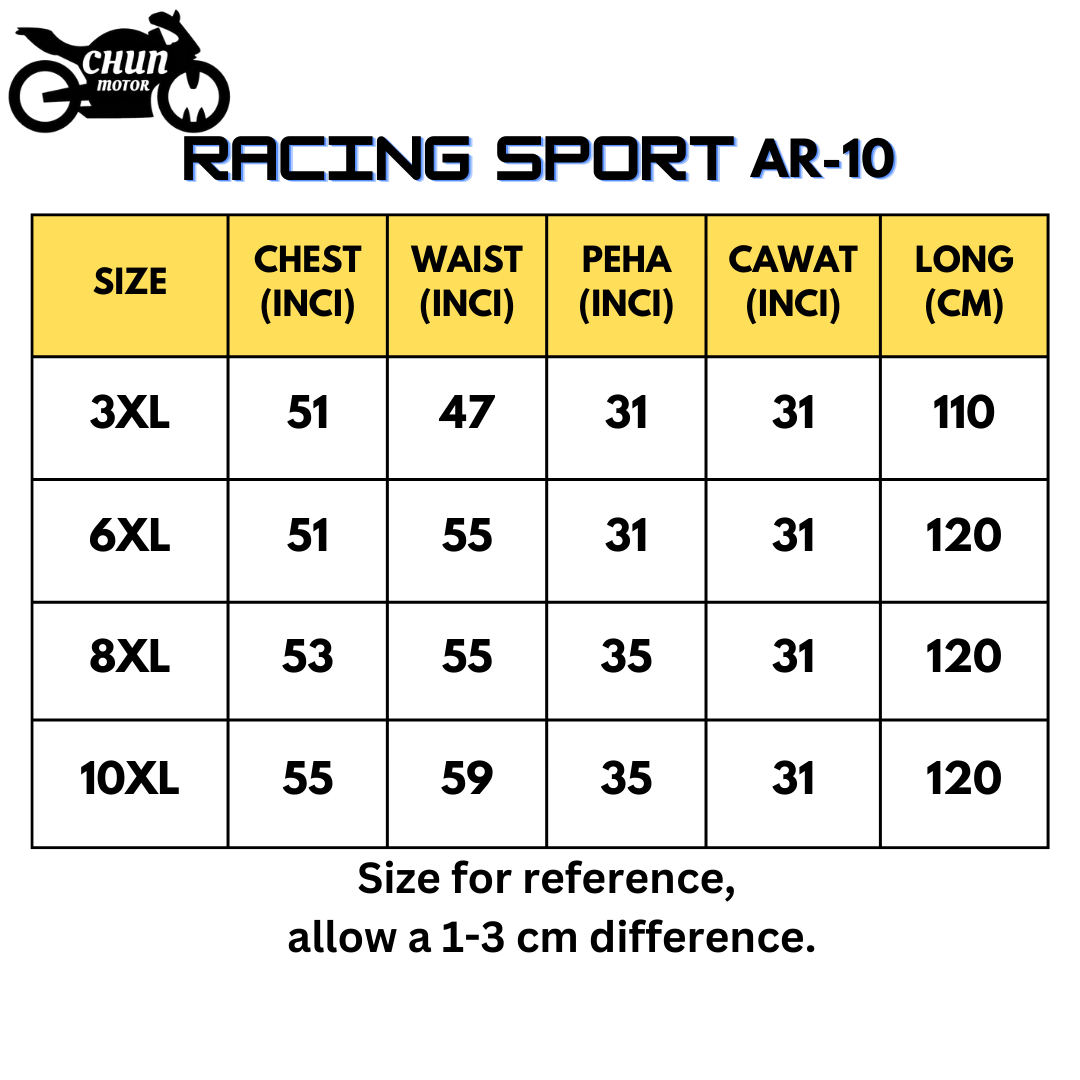 2025 8XL 10XL Rain Coat Besar Motorcycle Racing Sport Premium Quality ...