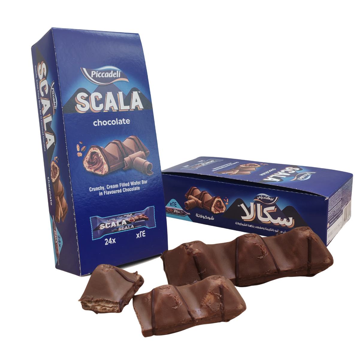 Piccadeli Scala Chocolate / Filled Wafer Bar Chocolate / Net Weight ...