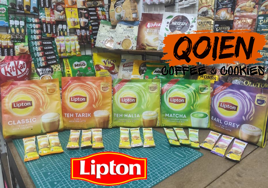 LIPTON / SACHET LOOSE PACK / INSTANT 3 IN 1 MILK TEAMIX DRINK / TEH ...