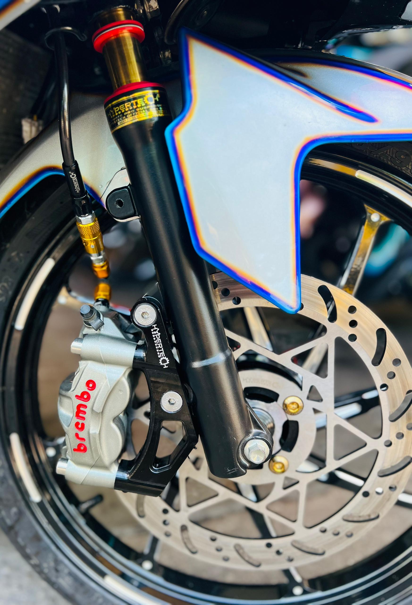 HYPERTECH Y15 Y16 NON-ABS X-PRO XPRO FORK STD NEW CUTTING X-PRO LOWERED ...