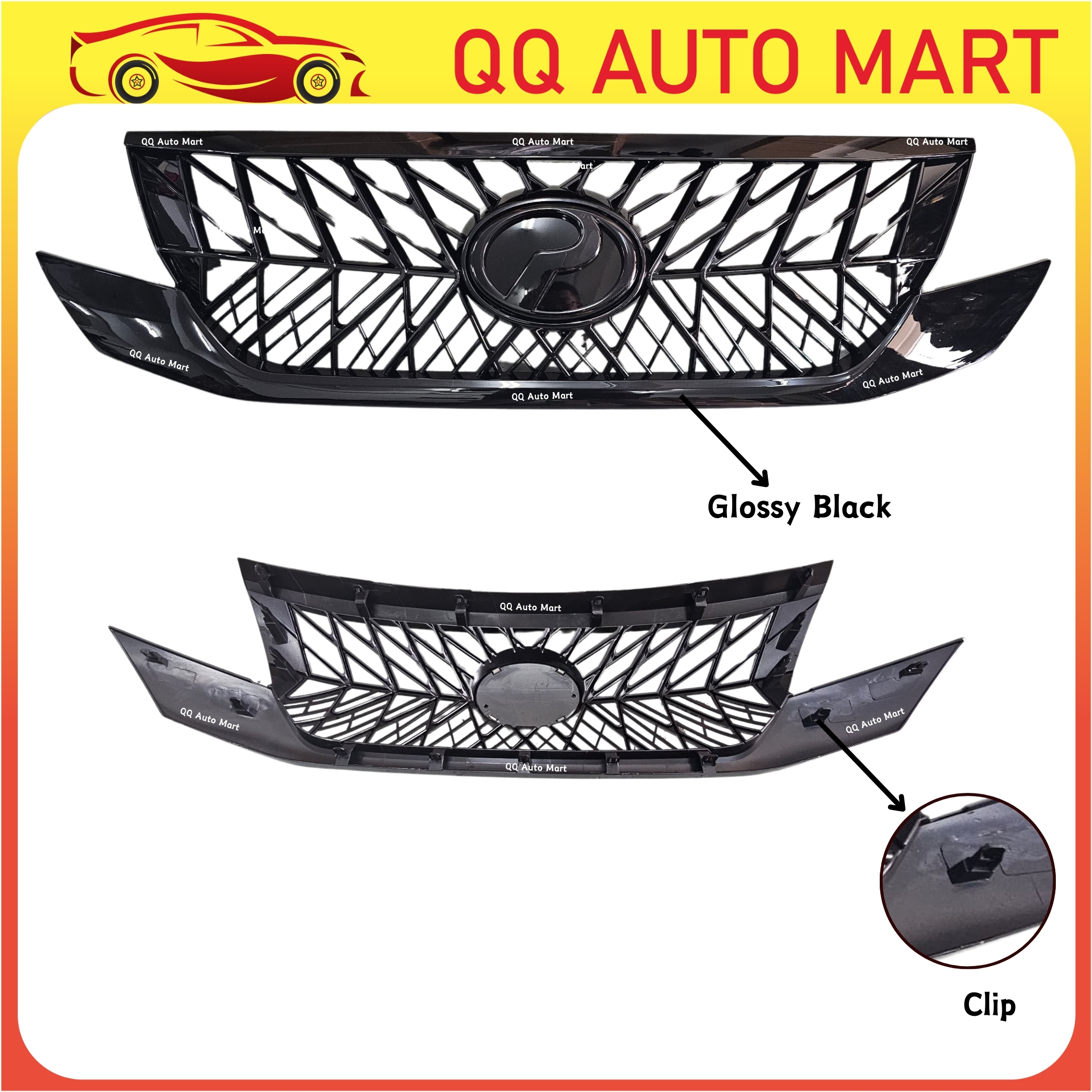 Perodua Aruz All Model Lexus Style Front Grill Sarung depan | Shopee ...
